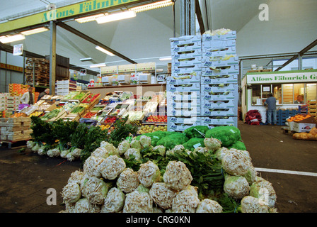 Berlin, Germany, on the stall Fruchthof Berlin Stock Photo - Alamy