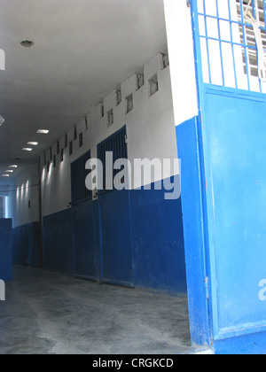 Haitian police station, Haiti, Grande Anse, Les Irois Stock Photo - Alamy