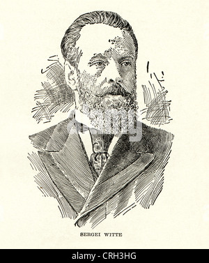 Sergei Witte, Russian politician Stock Photo - Alamy