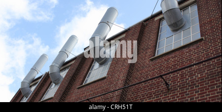 Large industrial extractor fans Stock Photo - Alamy