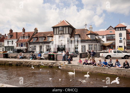 The Ship Inn Lymington New Forest Hampshire England Stock Photo - Alamy