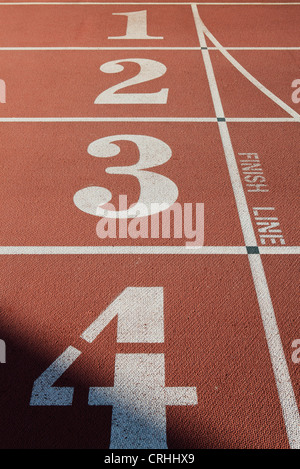 7 lanes of 8 lane running track running track and field all weather ...