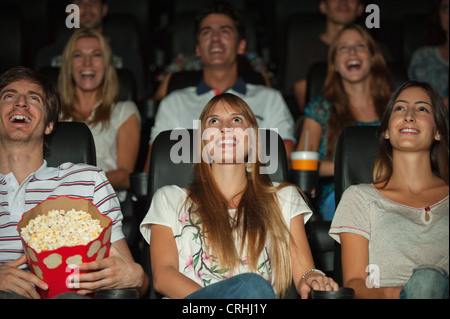Audience watching movie in theater Stock Photo: 48947393 - Alamy