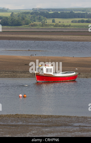 Montrose basin at low tide exposing Sandbanks And Mudflats. Angus ...