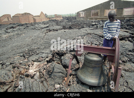 Church bells of the Catholic Cathedral of Goma Stock Photo - Alamy