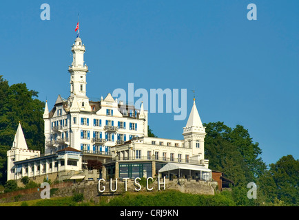 Chateau Gutsch, Hotel in Lucerne, Switzerland Stock Photo: 227453237 ...