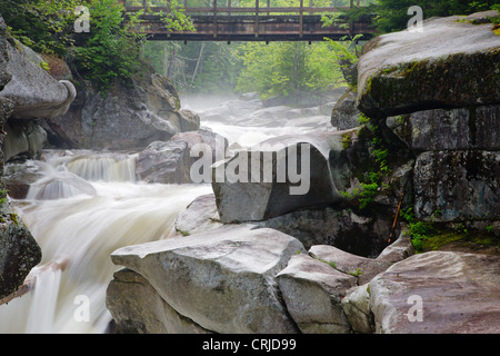Upper Ammonoosuc Falls, which are located along the Ammonoosuc River in ...