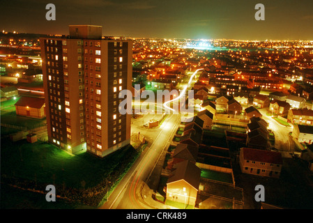 Fulbeck House tower block, Netherfields, Middlesbrough, Teesside Stock ...