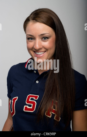 Shooting champion Corey Cogdell of Team USA Olympic Team poses at the ...