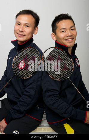 American male badminton player Tony Gunawan at the Team USA Media ...