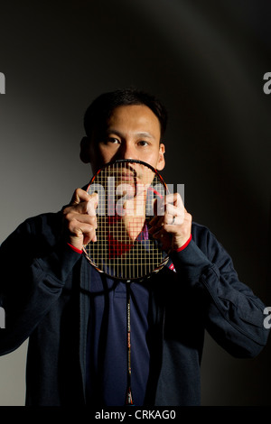 American male badminton player Tony Gunawan at the Team USA Media ...