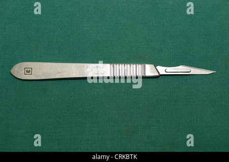 A No 4 surgical scalpel is a small but extremely sharp knife used for ...