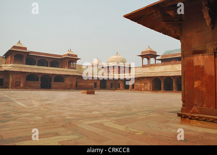 Fatehpur Sikri entrance gateway to Jodha Bai royal palace. Fatehpur ...