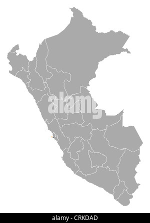 Map of Callao Stock Photo - Alamy