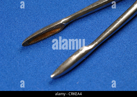 Gross-Maier dressing forceps. These are used to help dress a surgical ...