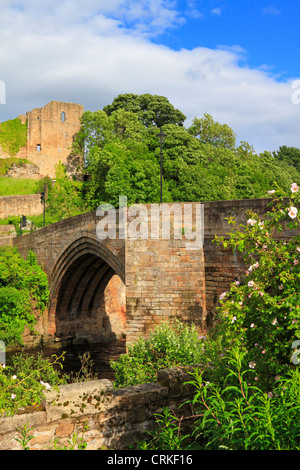 The County Bridge at Barnard Castle, County Durham Stock Photo - Alamy