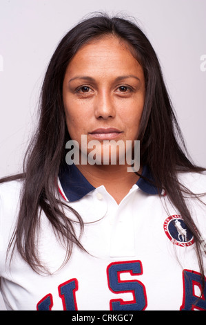 Water polo player Brenda Villa at the Team USA Media Summit in Dallas ...