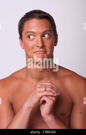 Diver Thomas Finchum at the Team USA Media Summit in Dallas, TX in ...