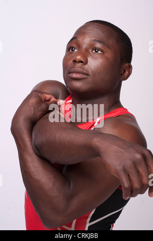 US Greco-Roman Wrestler Spenser Mango at Olympic Media Summit in Dallas ...