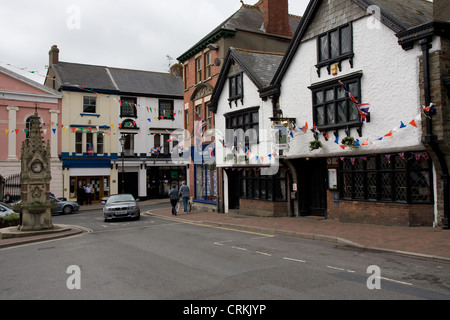 Main High street Great Torrington Devon Stock Photo - Alamy
