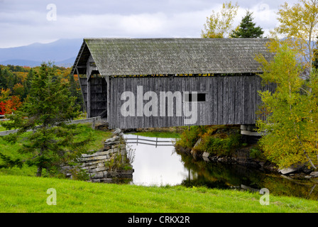 Covered Bridges of Vermont by river One Dollar Fine Chiselville Bridge ...