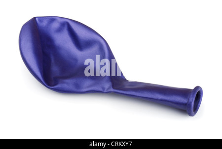 Deflated balloon isolated Stock Photo - Alamy
