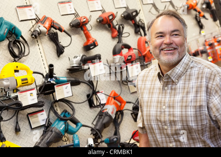 Hardware store owner Stock Photo: 8571385 - Alamy
