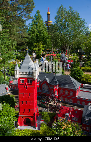 The lego tower at Legoland park Stock Photo - Alamy