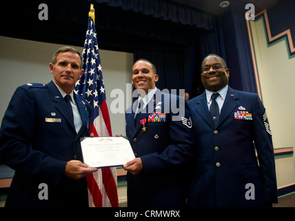 Air Force Lt. Col. Chris Hammond, commander and lead pilot, U.S. Air ...
