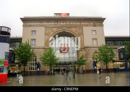 Mannheim Hauptbahnhof, the main train station in Mannheim, Germany, is ...