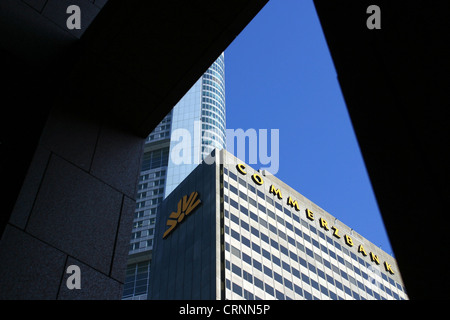 Headquarters of the Commerzbank bank in Frankfurt, Hesse, Germany Stock ...