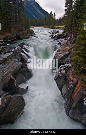 Numa Falls, Kootenay National Park, British Columbia, Canada Stock ...