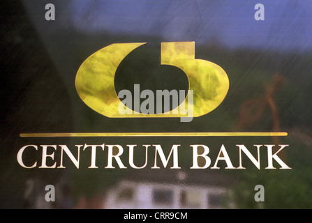 Logo of Centrum Bank AG (Principality of Liechtenstein Stock Photo - Alamy