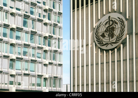 Headquarters of the World Health Organization WHO and of UNAIDS Stock ...