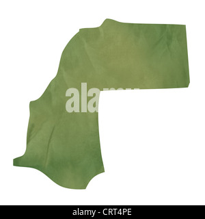 Old Western Sahara Map, Africa Stock Photo - Alamy