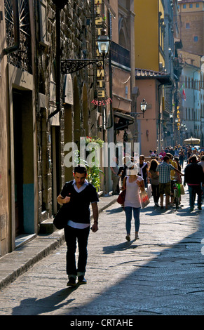Street of Florence Stock Photo - Alamy