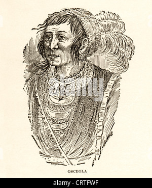Portrait of Osceola Stock Photo - Alamy