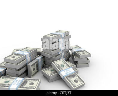 Money stack large amount of us dollars Stock Photo - Alamy