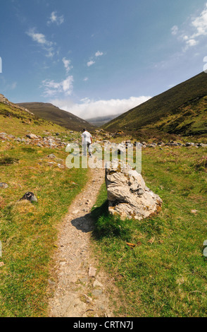 one of a series showing the walk from A837 to Inchnadamph Bone caves in ...
