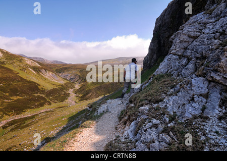 one of a series showing the walk from A837 to Inchnadamph Bone caves in ...