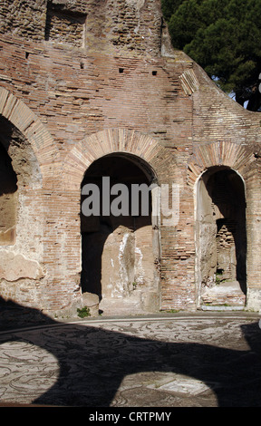 Ostia Antica. Baths of the Seven Sages. 2nd century AD. Detail. Near ...