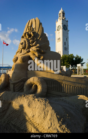 Coppertone Art en Sable, sand sculpture contest at Montreal Old Port ...