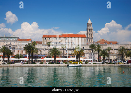 Split Seafront and Harbour Stock Photo - Alamy