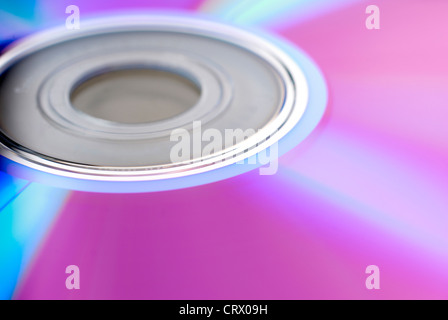 Recordable DVD disc close up Stock Photo - Alamy