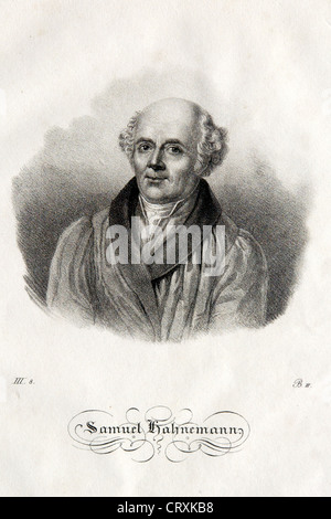Portrait of the Hahnemann Stock Photo - Alamy