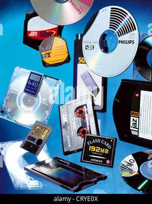 Various storage devices Stock Photo - Alamy