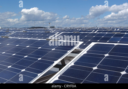 Solar power plant in Freiburg Stock Photo - Alamy
