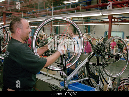 Bicycle production in the Central German bicycle works Stock Photo - Alamy