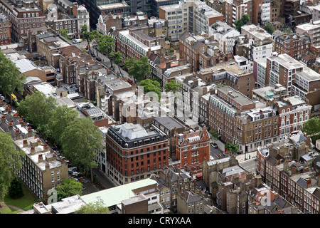 aerial view of Bedford Row, London WC1 Stock Photo - Alamy