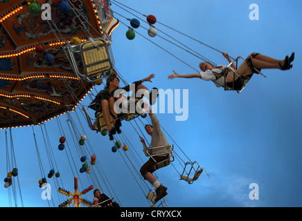 Swing ride at the Oktoberfest in Munich, 2011 Stock Photo - Alamy